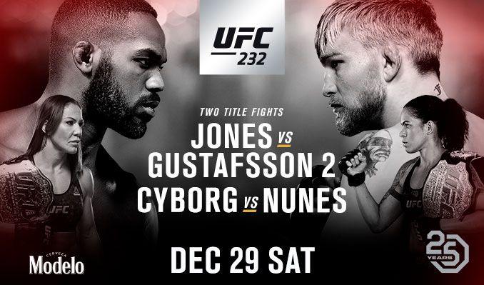 UFC 232 ジョーンズ vs. グスタフソン 2 - ゴング格闘技