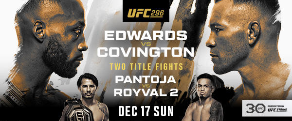 UFC 296: Edwards vs. Covington - ゴング格闘技