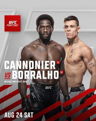 UFC Fight Night: Cannonier vs. Borralho - ゴング格闘技