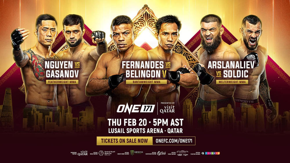 ONE 171: Qatar: Pacio vs. Brooks : 三浦彩佳、鈴木真治 出場 - ゴング格闘技